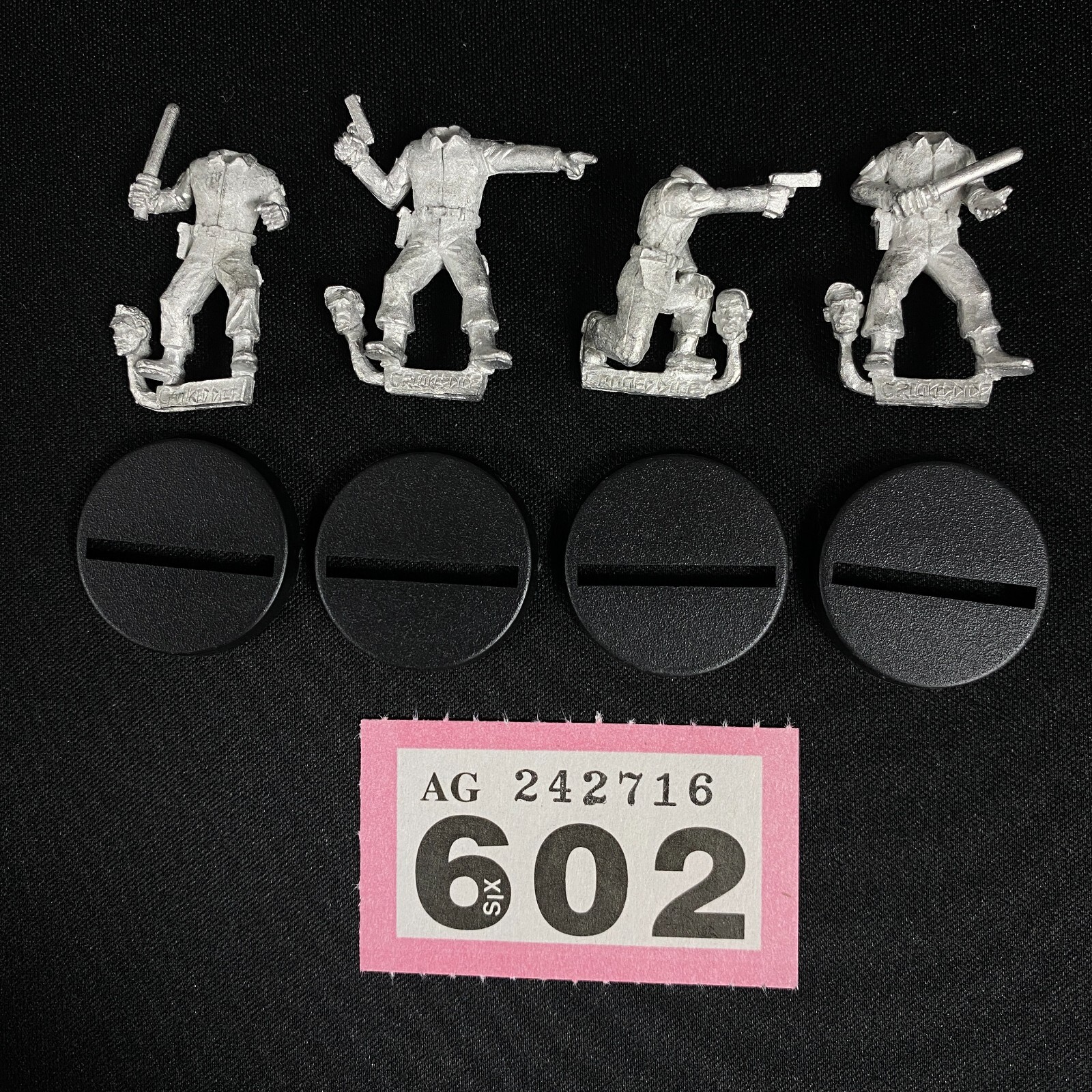 CROOKED DICE MINIONS WITH PISTOLS WARGAMING ROLEPLAYING METAL ...