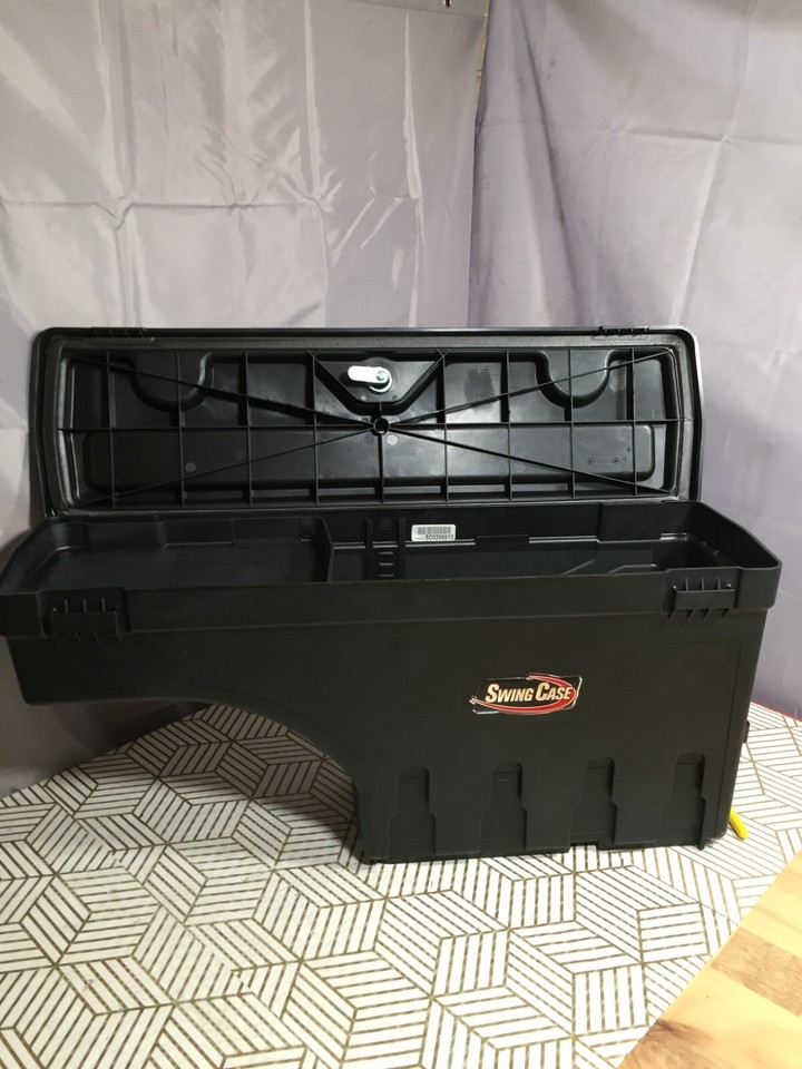 UnderCover SwingCase Truck Bed Storage Box | SC100P | Passenger Side ...