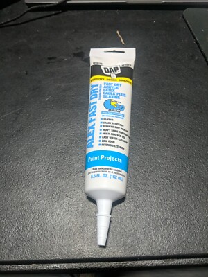 White Acrylic Latex Plus Silicone Caulk Alex Fast Dry 5.5 Oz. | eBay