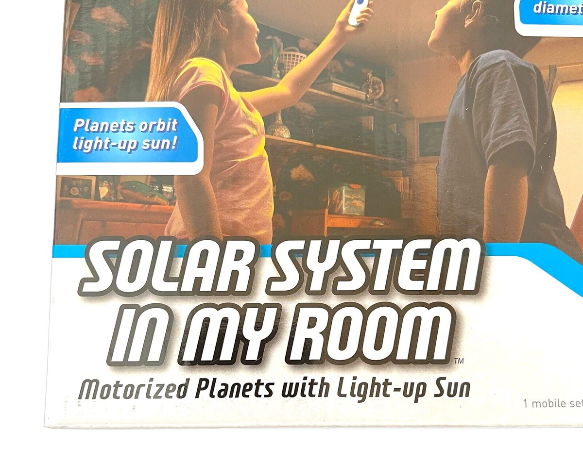 Motorized Model In My Room Uncle Milton Solar System Planets Solar