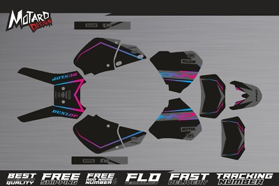 Graphics Kit for Honda CR 250 R 2000 2001 Decals Stickers by Motard ...