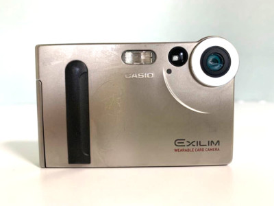 【Mint】CASIO EXILIM EX-S1 Mini Spy Digital Camera silver W/Chager From ...