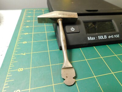 3.3oz Miniature Jewelers all Steel 2 3/8",x 1/2" Hammer Made in Germany ...