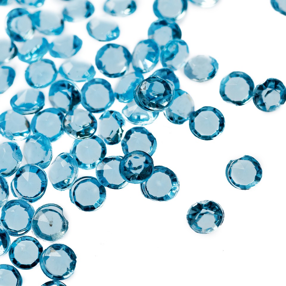 Table Scatter Crystals WEDDING DECORATION DIAMONDS ACRYLIC CONFETTI ...