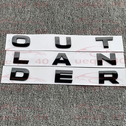 Fits For Mitsubishi 2023-2024 Outlander Hood Letter Badge Nameplate ...