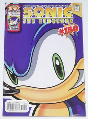 2005 ARCHIE SERIES SONIC THE HEDGEHOG #150 FN+ ISSUE LOW PRINT COMIC ...