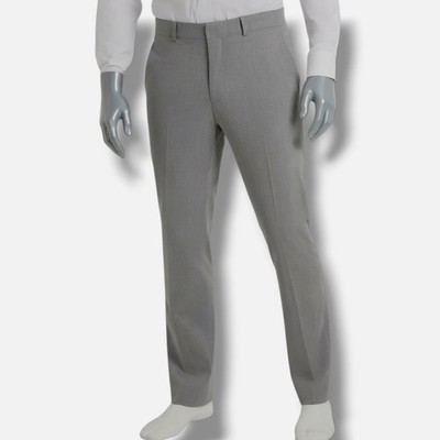 Kenneth Cole Reaction Men's Gray Slim Techni-Cole Chad Pants Suit Size ...
