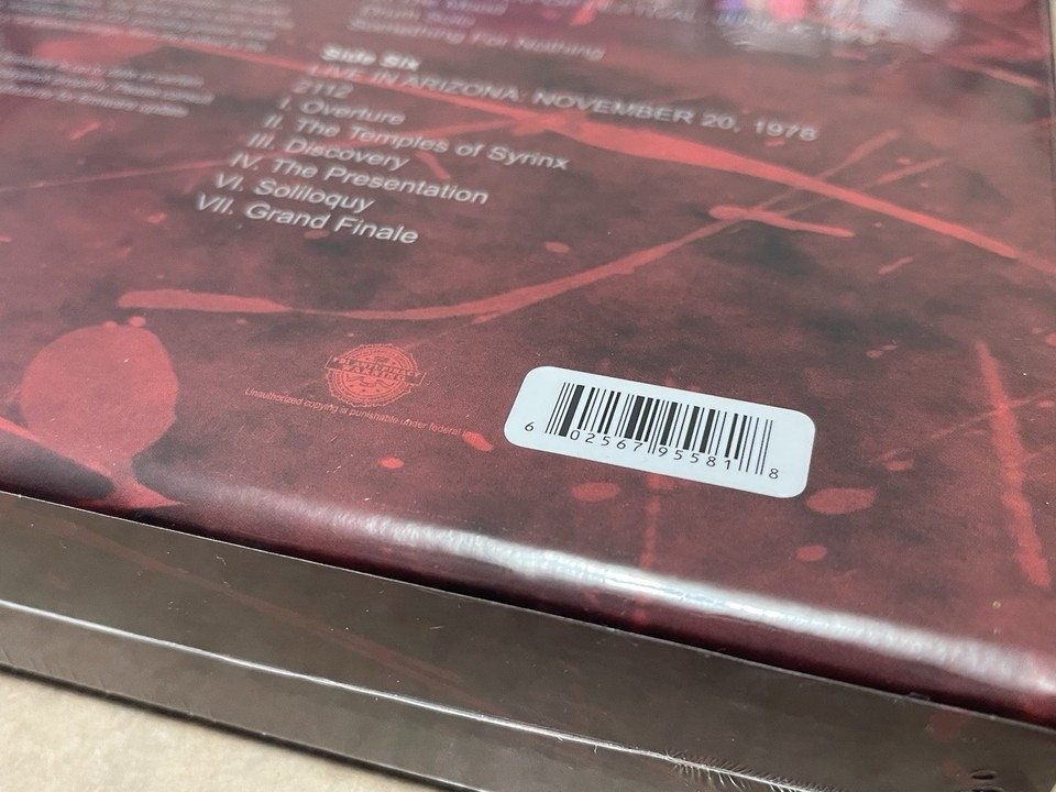 Rush “Hemispheres” 40th Super Deluxe Box Set 3LP Vinyl 2CD Bluray NEW ...