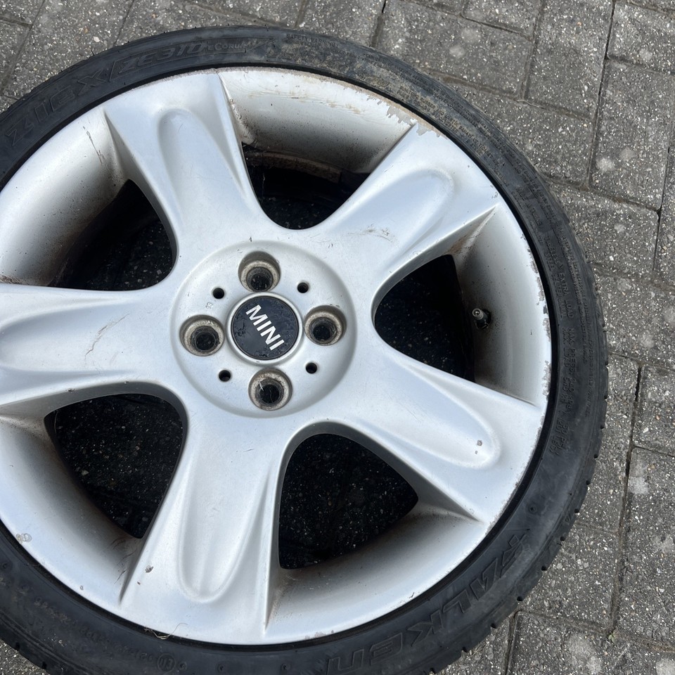 17" MINI Bullet Spoke (Silver) R91 Alloy Wheel R56 R57 R58 R52 R53 ...