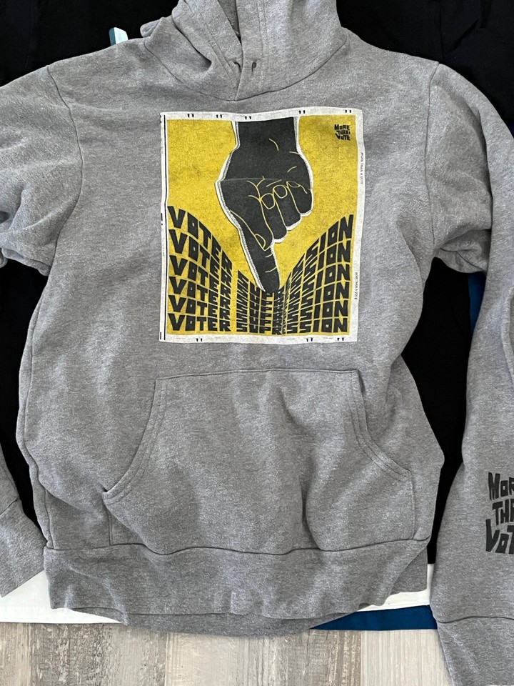 Lot 7 Mens S/M Political Left T-Shirts hoodie Obama BLM Voter ...