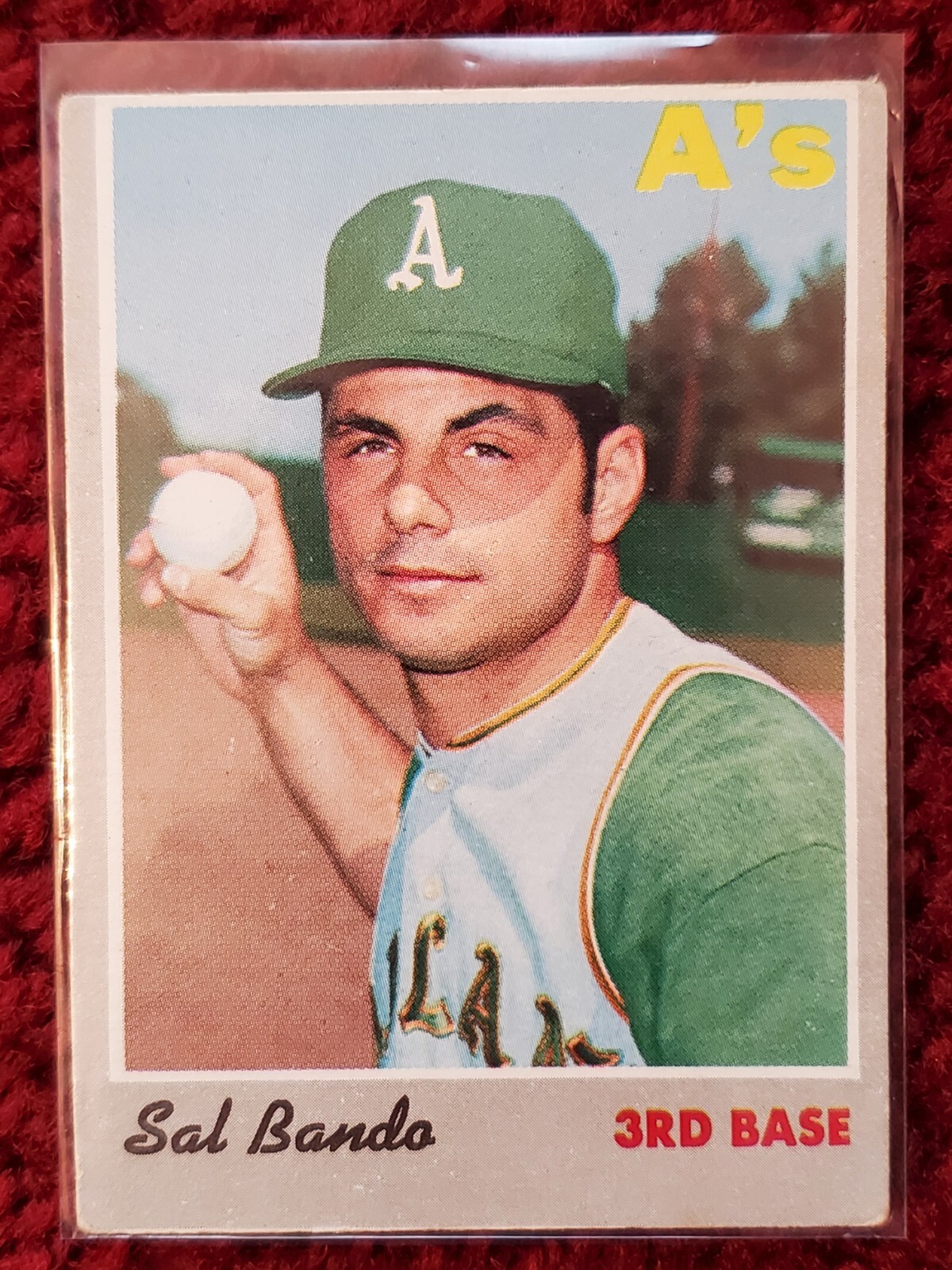 ⚾️1970 Topps - Sal Bando #120⚾️ | eBay