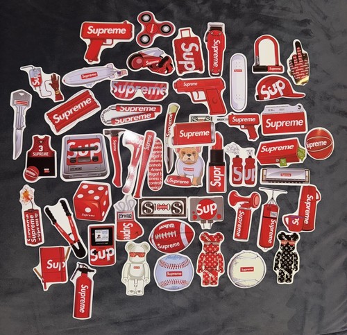 Supreme 50-Piece Sticker Pack | eBay
