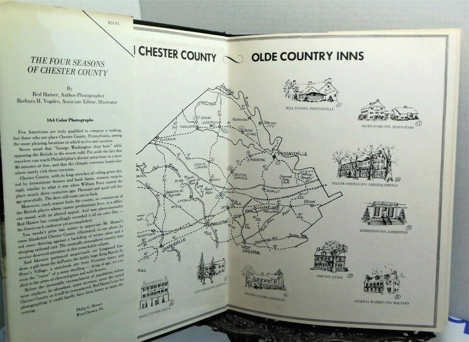 SIGNED The Four Seasons Chester County Olde Country Inns Buildings ...