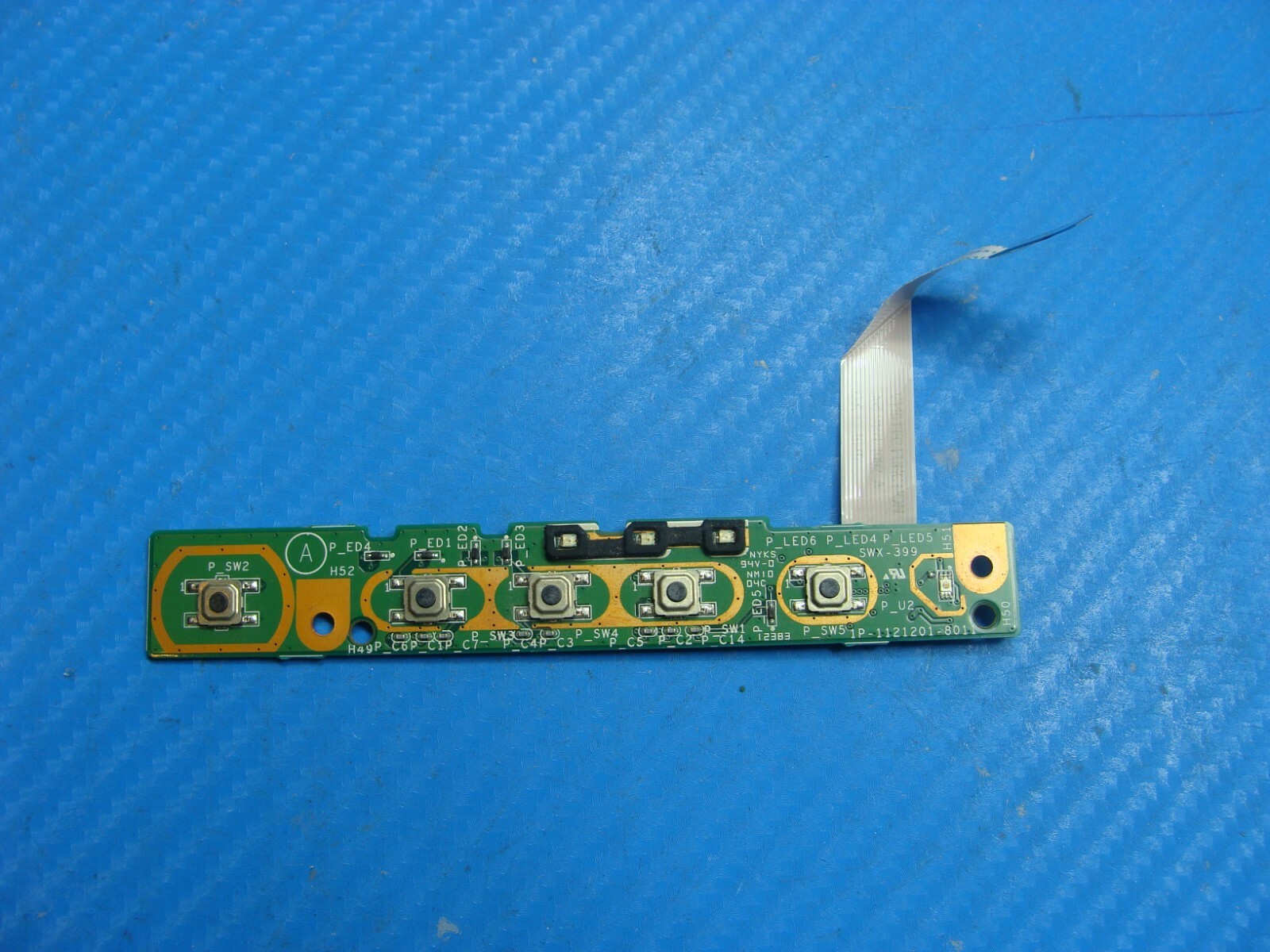 Sony VAIO 14 SVE14 SVE14AE13L Media Power Button LED Board 1P 1121201 sony-vaio-14-sve14-sve14ae13l-media-power-button-led-board-1p-1121201