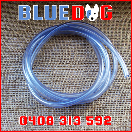 1/4 6mm Fuel Hose x1 metres CVT Clear (6mm ID) (9mm OD) "AUST MADE ...