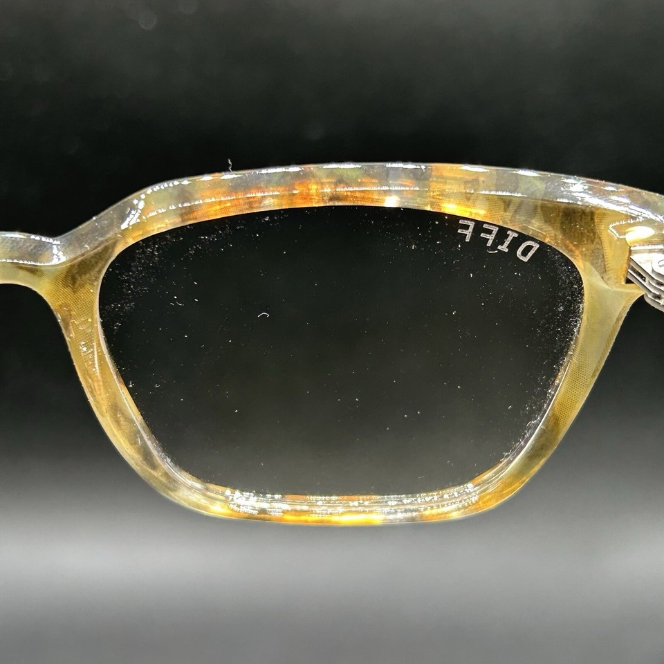 DIFF Finn SE-BB129 Blue-Light Glasses Brown Variegated 54-18-145 NWOT w ...