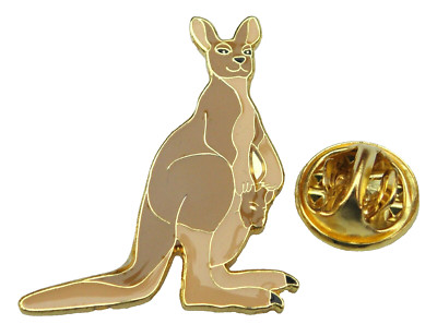 Kangaroo Pin Badge Australia Australian Animal Lovers Brooch | eBay UK
