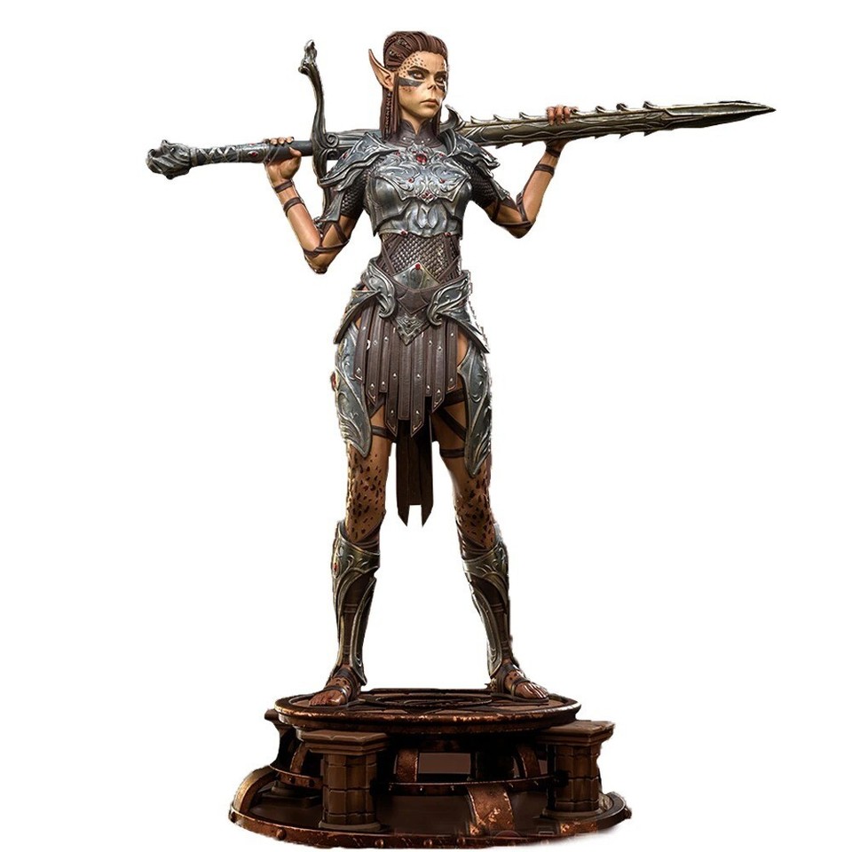 1:16 Resin Figure Model Kit Lae Girl Warrior Miniature Unassembled ...