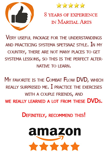 RUSSIAN SYSTEMA SPETSNAZ TRAINING - Russian Martial Arts Systema DVDs 6 ...