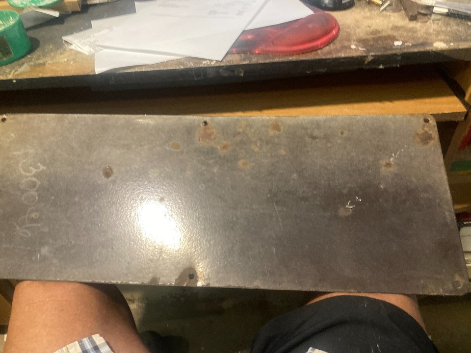 OLD PORCELAIN SIGN SKELLY OIL 26'' X 10'' 1919 - 1930 TULSA PUMP LEASE ...