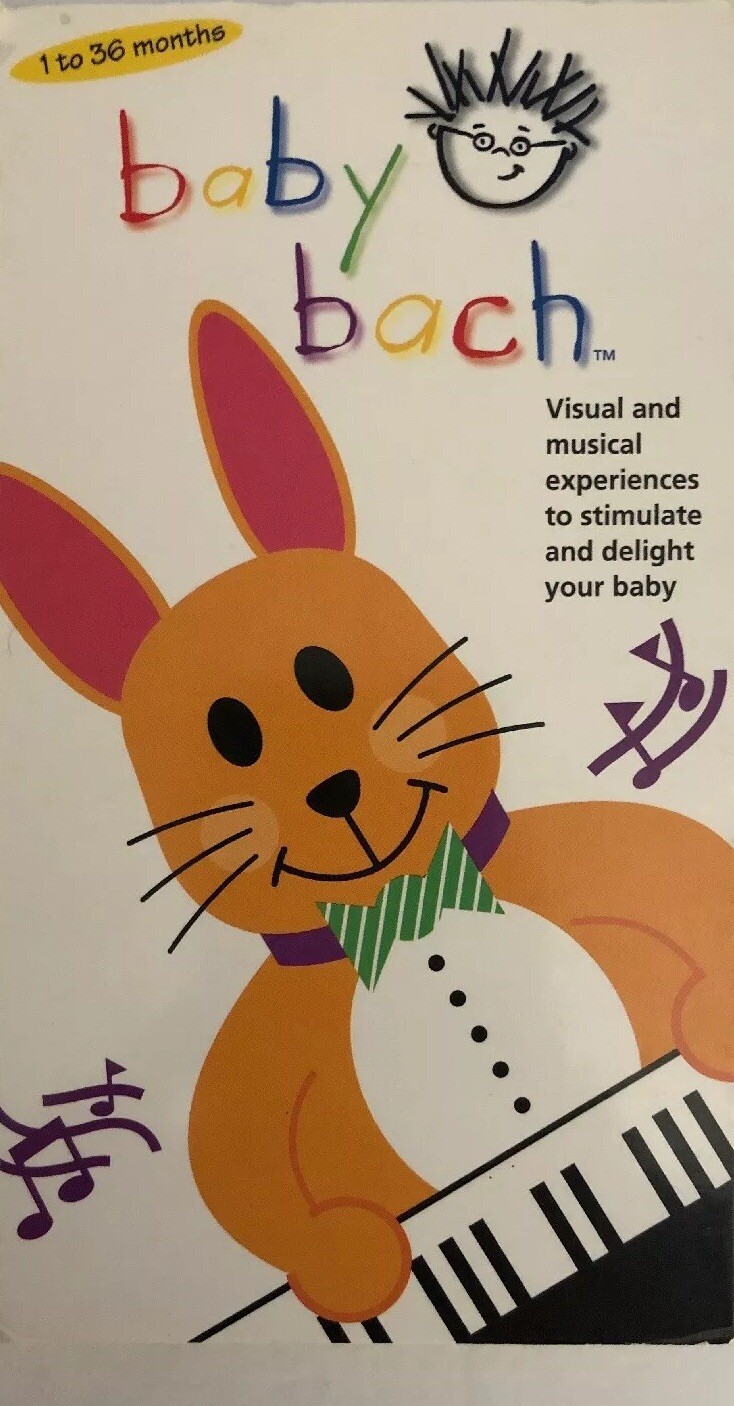 Baby Bach By Disney (VHS 2000)TESTED-RARE VINTAGE COLLECTIBLE-SHIPS N ...