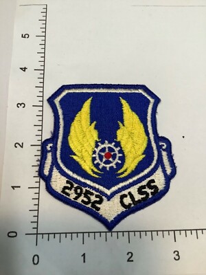 U.S.A.F. 2952 CLSS SQUADRON PATCH | eBay