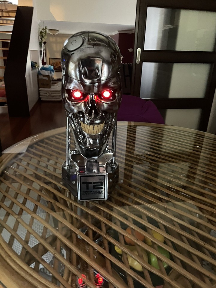 Sideshow T800 Combat Version Life Size Bust | eBay