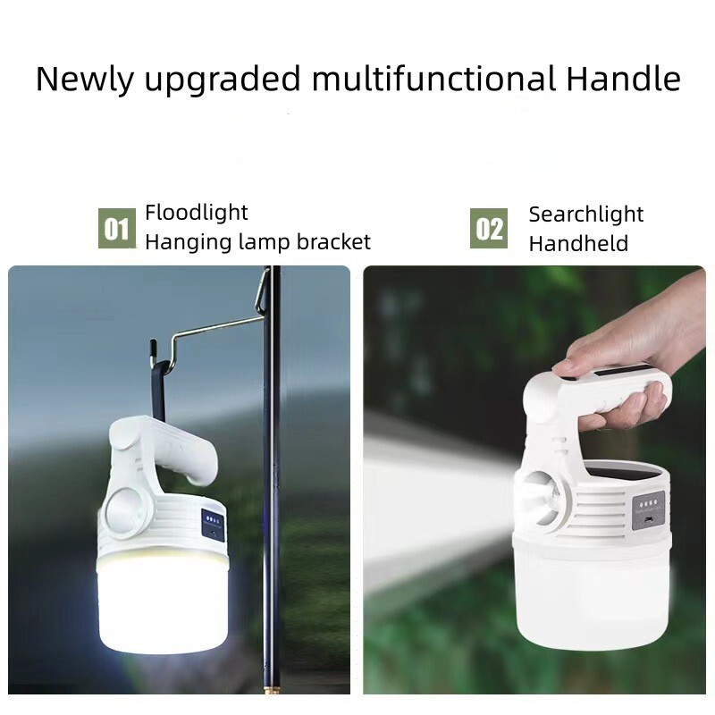 Solar USB Charging Double Light Source Waterproof Outdoor Camping Lamp ...