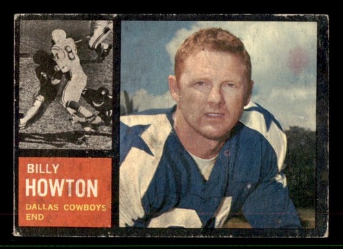 1962 Topps Football #42 Bill Howton PR *e1 | eBay