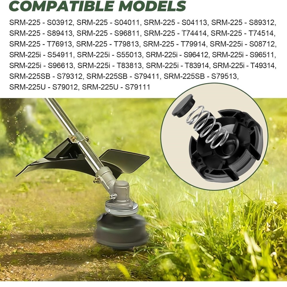 3Pcs Trimmer Head Cover Cap X472000070 For Shindaiwa Echo Speed Feed ...