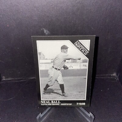 1991 The Sporting News CONLON COLLECTION Baseball Card #203 NEAL BALL ...