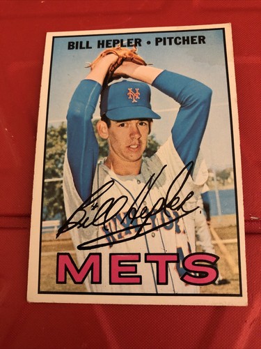 1967 Topps Bill Hepler (New York Mets) #144 | eBay