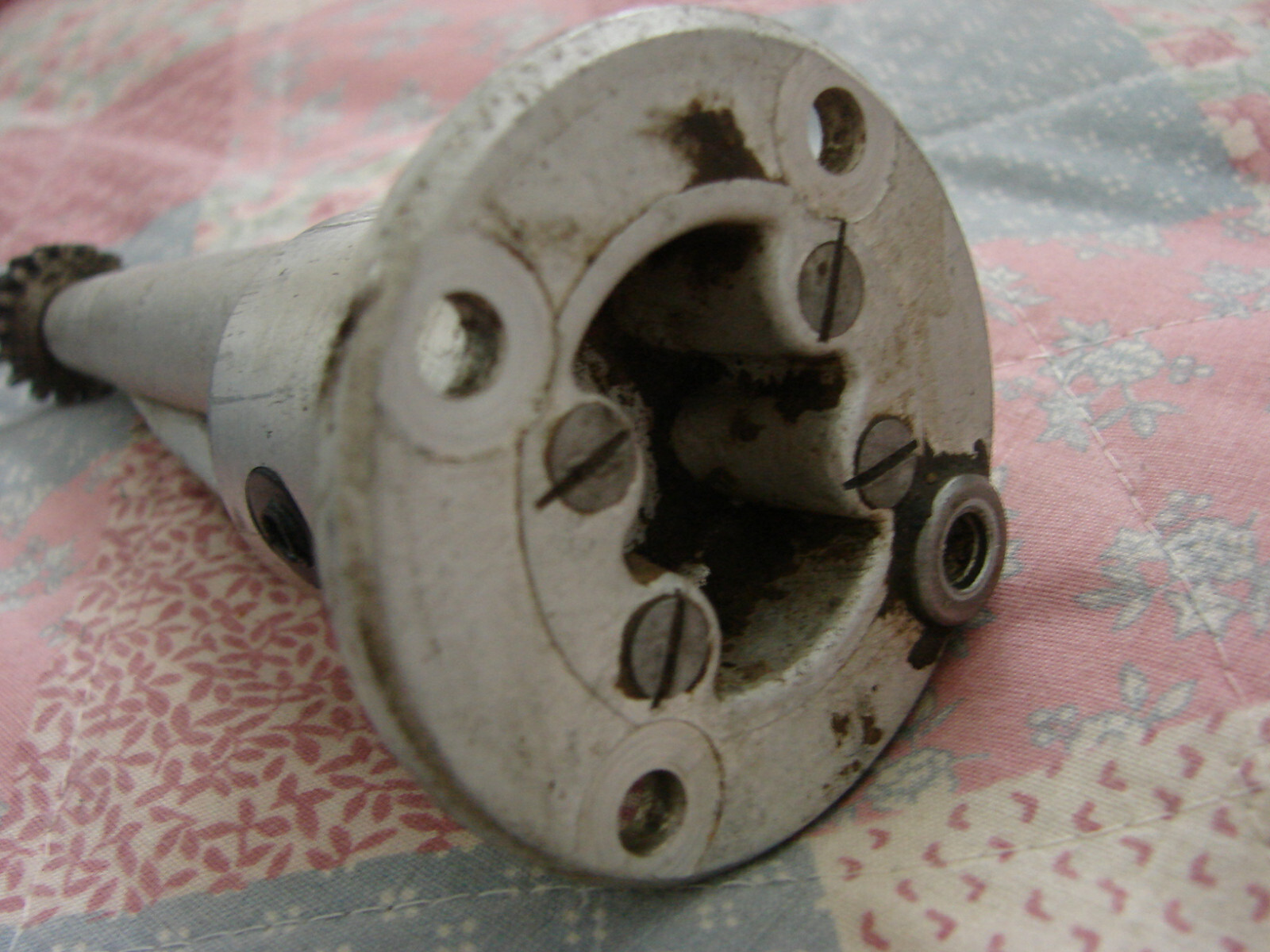 VINTAGE BENELLI MOTOBI WARDS RIVERSIDE OIL PUMP TOWER ASSEMBLY EGG ...