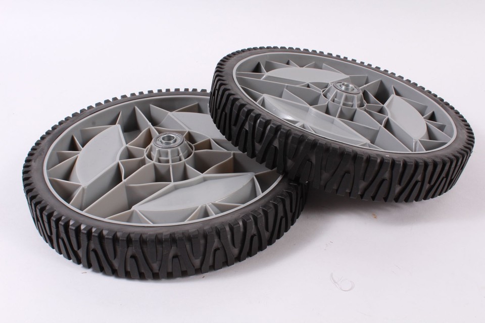 2 PACK HUSQVARNA OEM 11" REAR WHEELS 585911001 911001 STRING TRIMMER ...