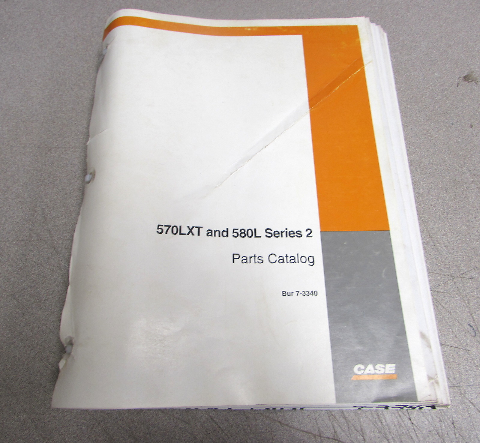 Case 570LXT 580L Series 2 Loader Parts Catalog Manual 1998 7-3340 | eBay