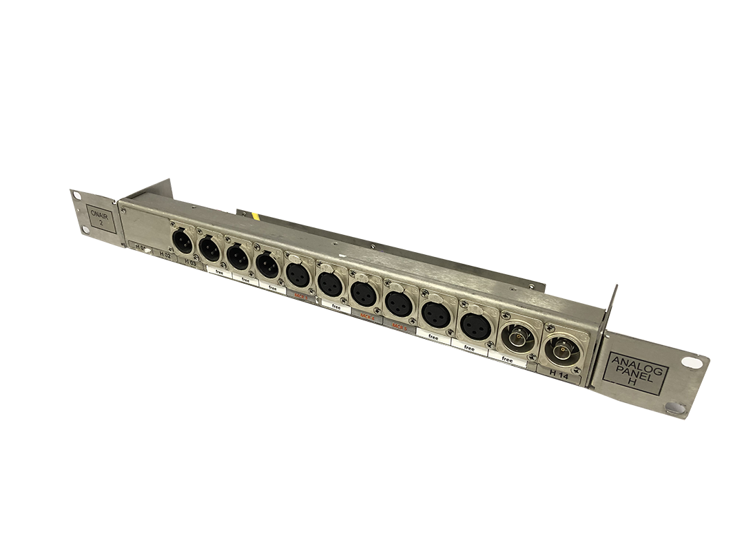 XLR Patchbay 1RU 4 XLR Male 6 XLR Female Neutrik 2 BNC Neutrik | eBay