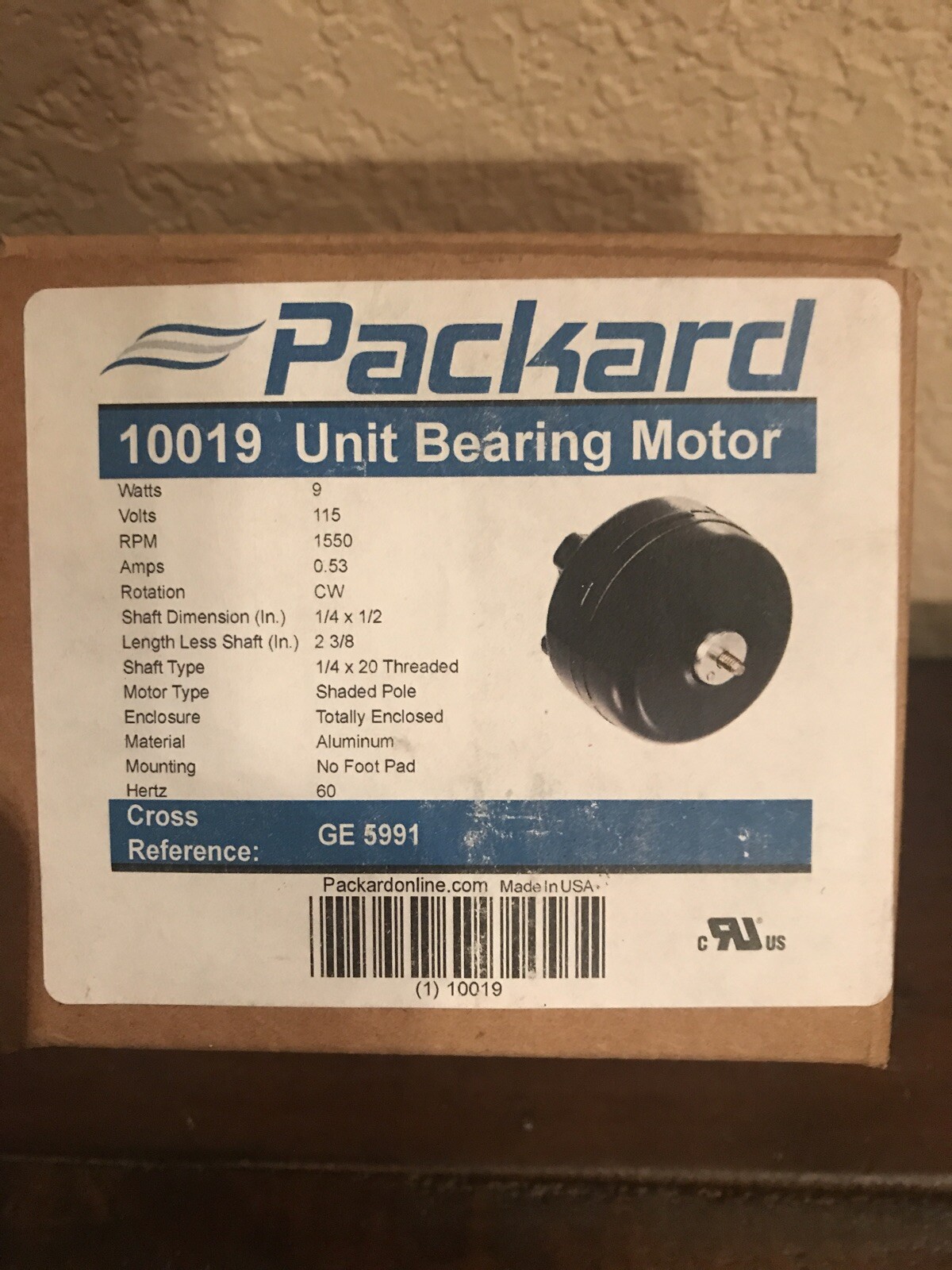 Packard Unit Bearing Motor | eBay