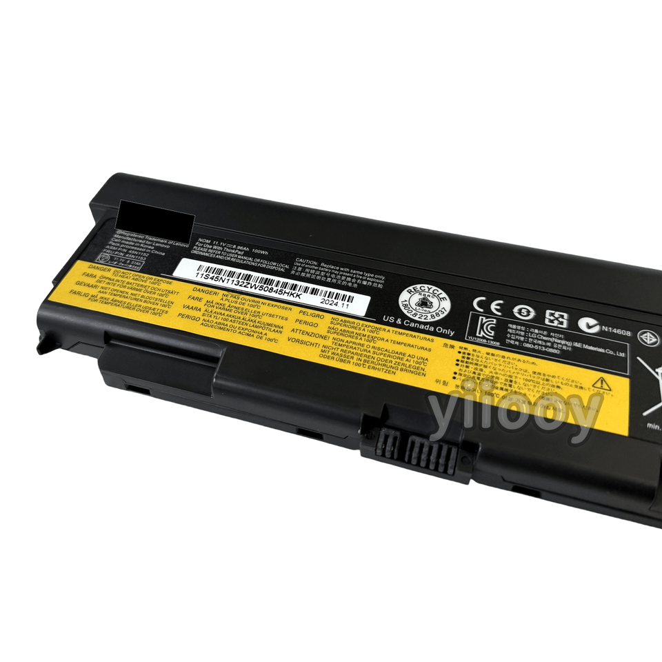 OEM 57++ 9 Cell Battery fit for Lenovo Thinkpad 45N1153 T440p T540p ...