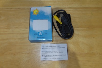 X10 USB Video Capture Adapter Model VA11A - Security & Surveillance ...