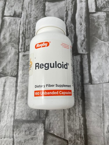 REGULOID UNBANDED psyllium husk ORAL CAPSULES 160 Ct NEW | eBay