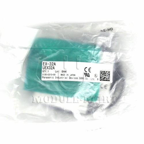 NEW PANASONIC SUNX EX-32A PHOTOELECTRIC FIBER SENSOR SWITCH PLC MODULE ...