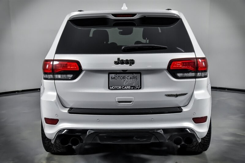 2018 Jeep Grand Cherokee Trackhawk-NEW TIRES-CLEAN CARFAX-WHITE ON RED ...