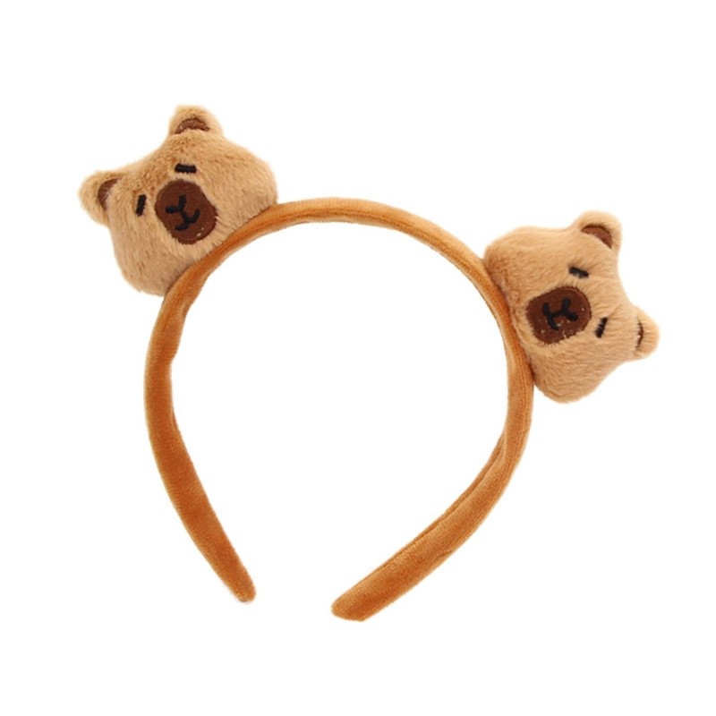 Bear Shaped Head Accessory for Children s Parties Soft Jeadpieces Party ...