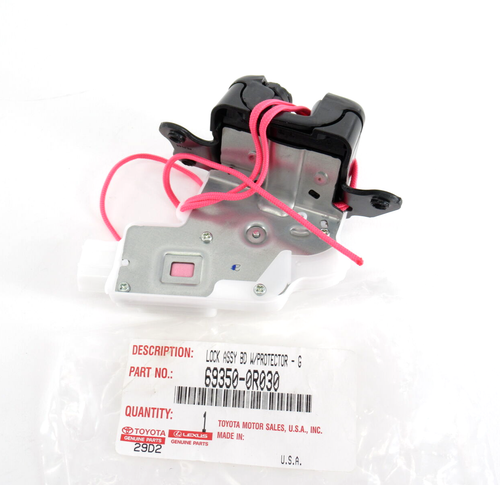 Genuine OEM Toyota 69350-0R030 Liftgate Latch Lock Assembly 2016-2018 ...