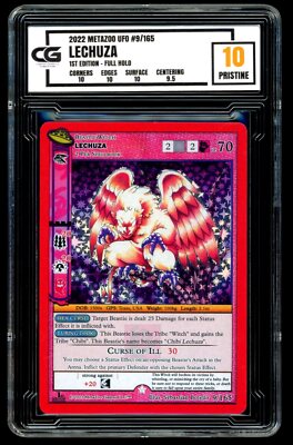 2022 Metazoo UFO 1st Edition 9/165 ~ Lechuza FULL HOLO ~ CG 10 PRISTINE ...