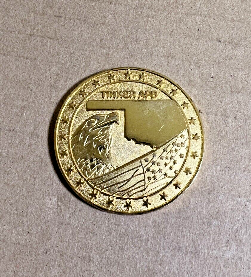 US Air Force Financial Management Comptroller Tinker AFB Challenge Coin ...
