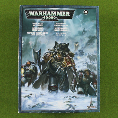 Warhammer 40K Space Wolves Battleforce, Plastic Games Workshop Wolf ...