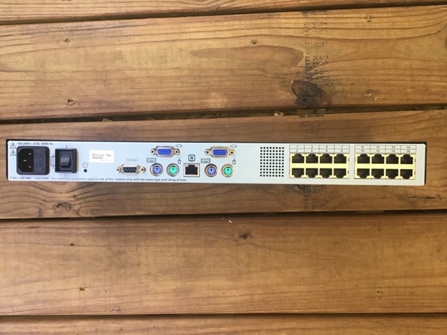 0d785j Dell Server Console Switch 2160as KVM D785j for sale online | eBay