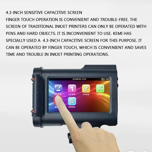 M2 Handheld Portable Touch Screen Printer Intelligent Coding Machine | eBay