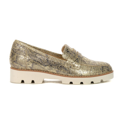 Vionic Women's Cheryl II Gold Leather Loafers I7819L8700 | eBay